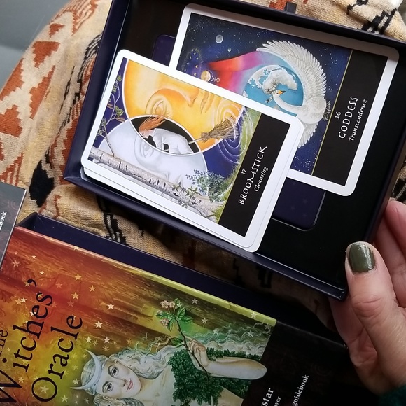 eddison books - magic | Other | Box Set Witches Oracle Cards Book Sally ...